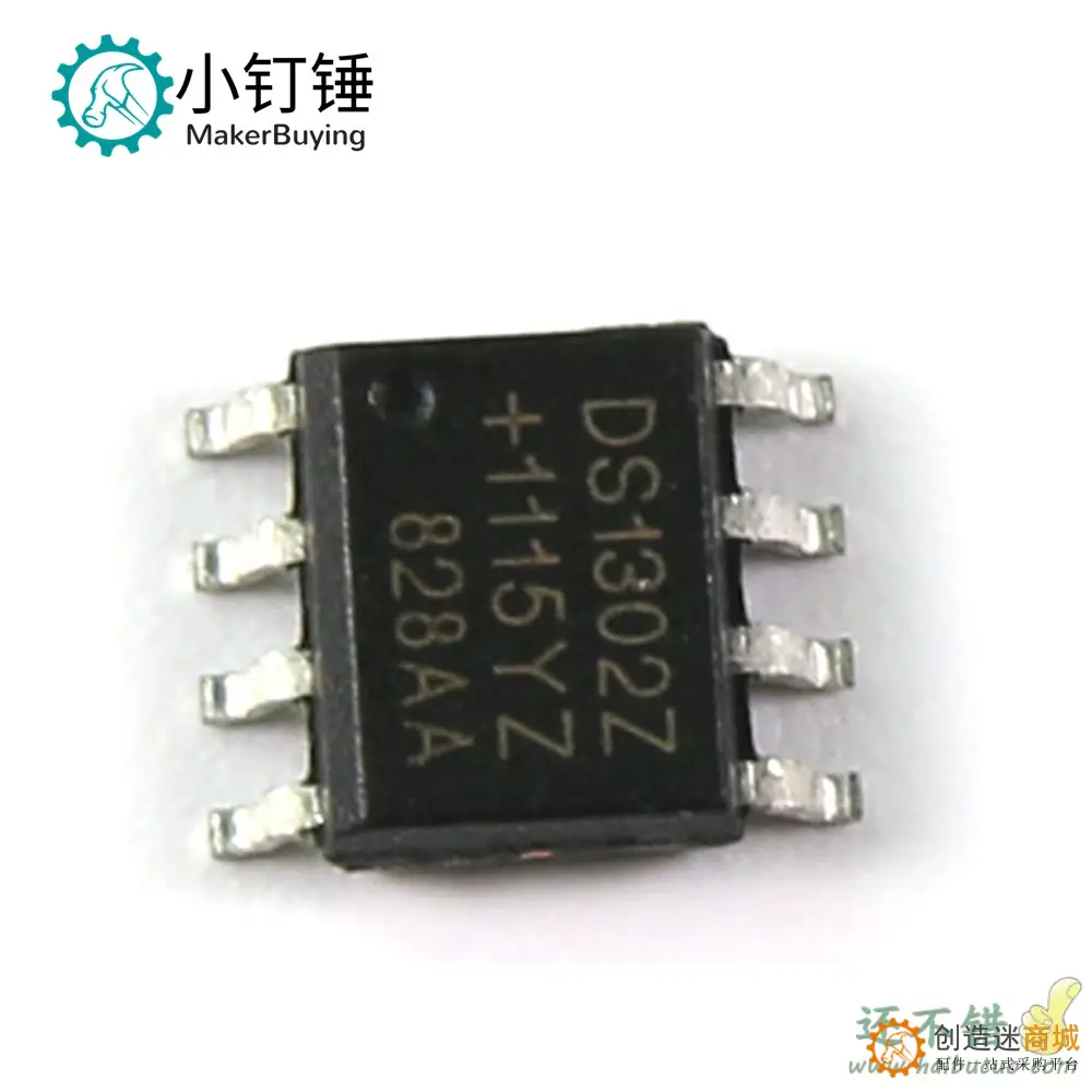 贴片DS1302Z SOP-8 实时时钟/日历 DS1302电池慢充IC 大芯片 | 创造迷商城-还不错创客